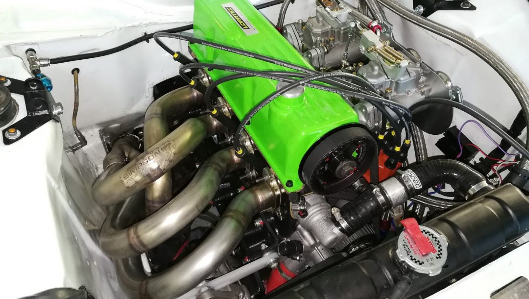 Escort RS2000 with Ford Pinto VHC engine - LORRTEC